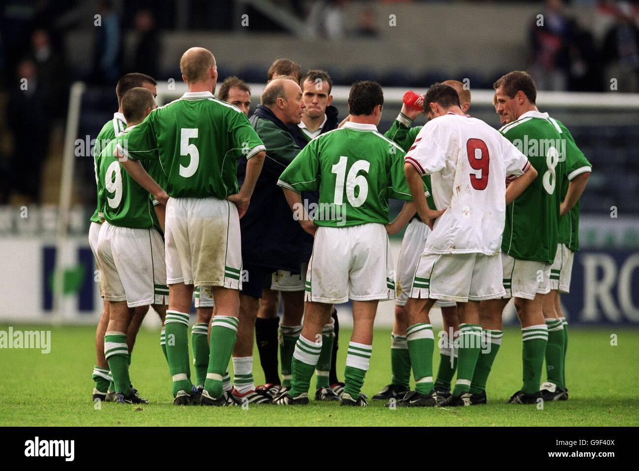 Soccer World Cup 2002 Qualifier Group Three Northern Ireland Denmark ...