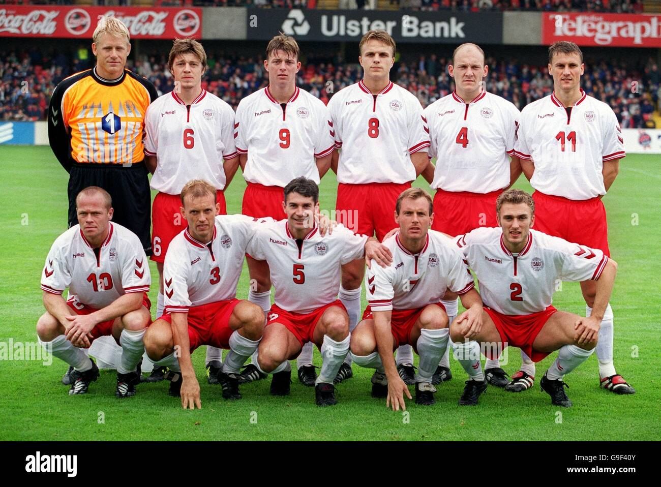 Soccer World Cup 2002 Qualifier Group Three Northern Ireland Denmark ...