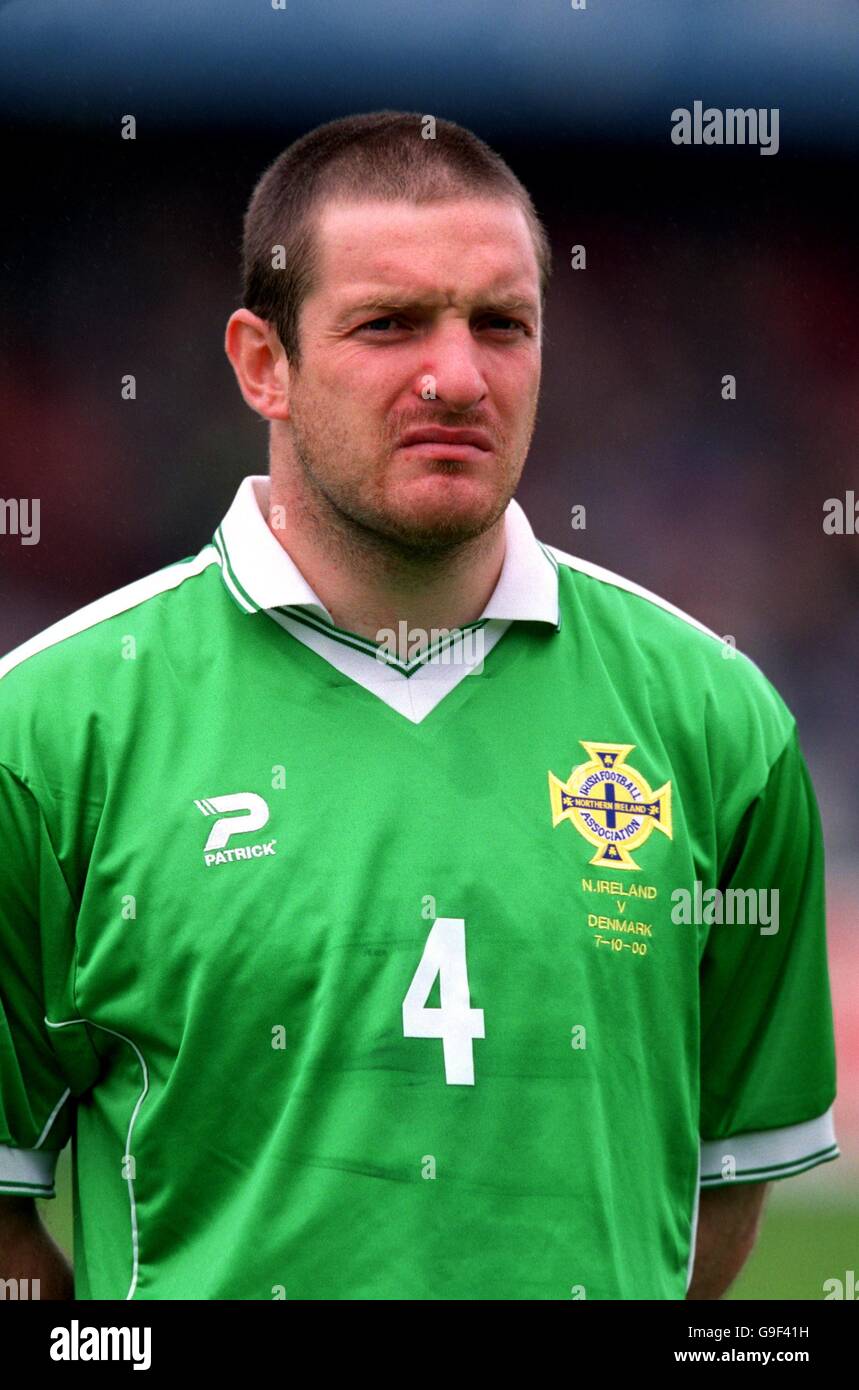 Soccer world cup 2002 qualifier group three northern ireland denmark hi ...