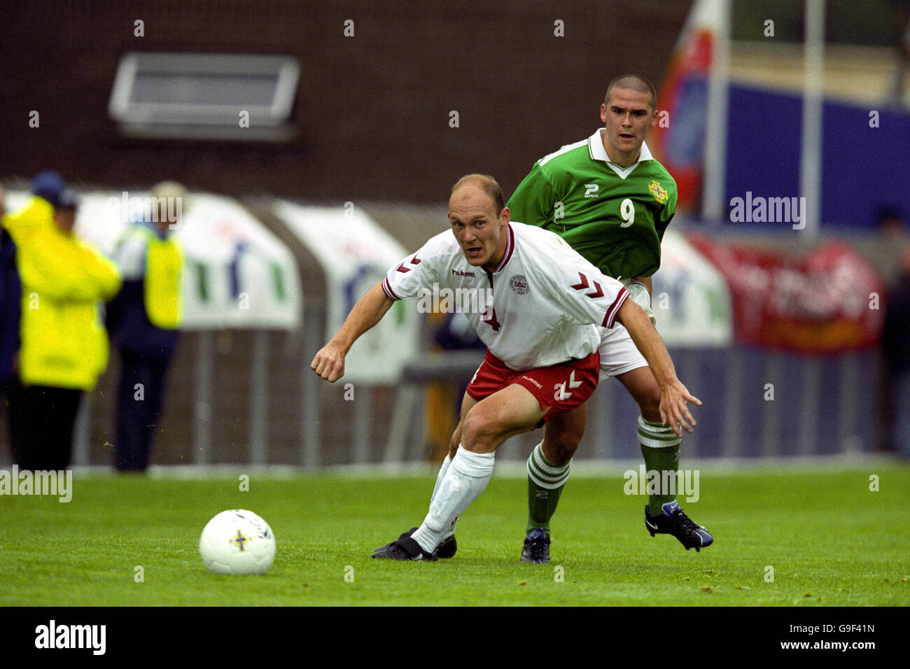 Soccer World Cup 2002 Qualifier Group Three Northern Ireland Denmark ...