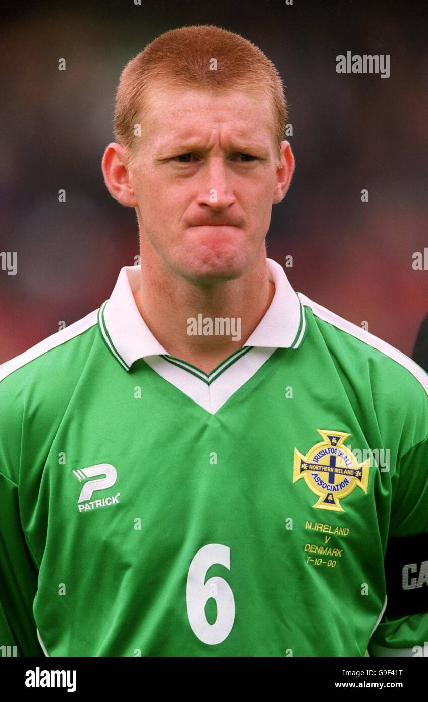 Soccer world cup 2002 qualifier group three northern ireland denmark hi ...