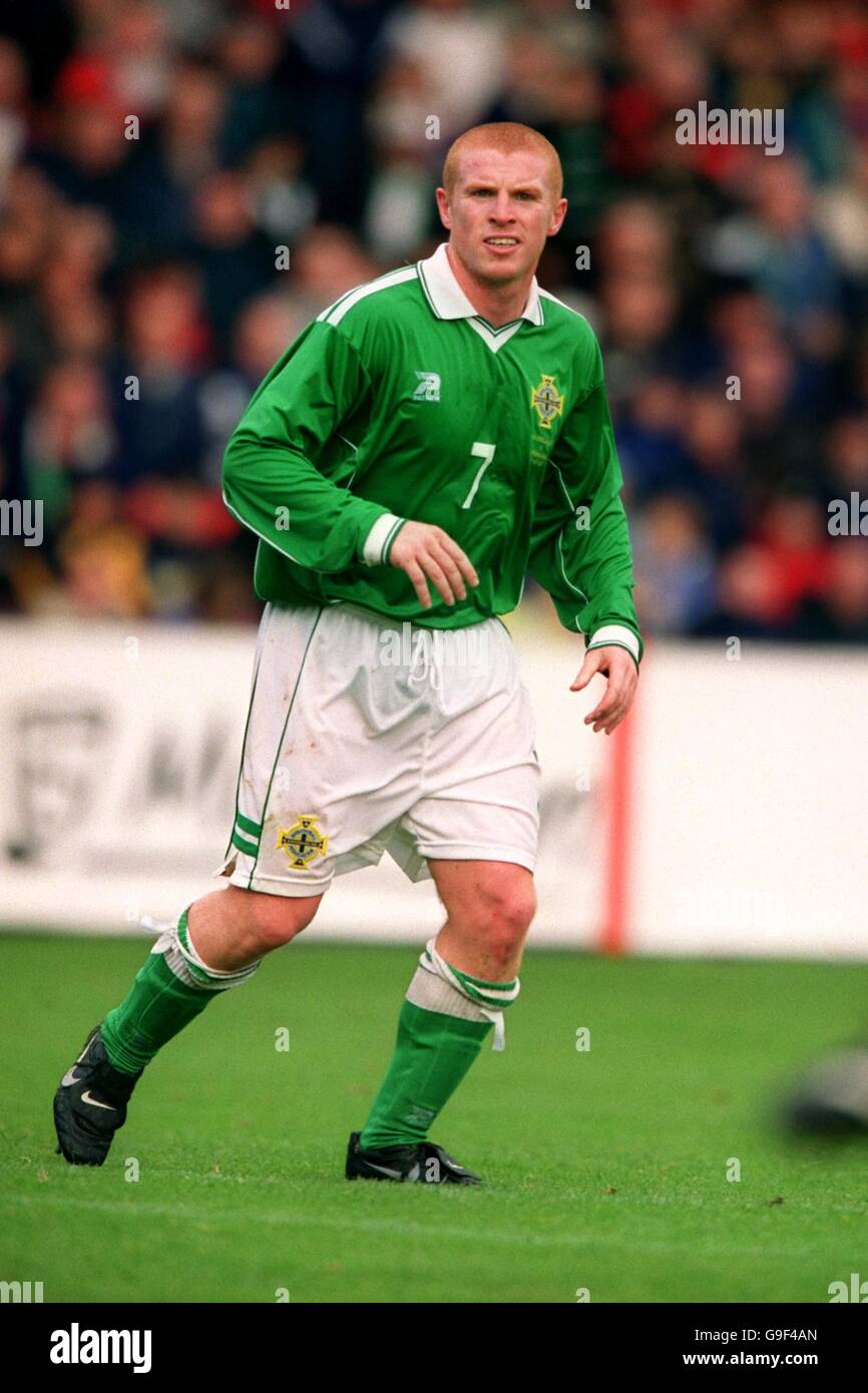 Soccer World Cup 2002 Qualifier Group Three Northern Ireland Denmark ...