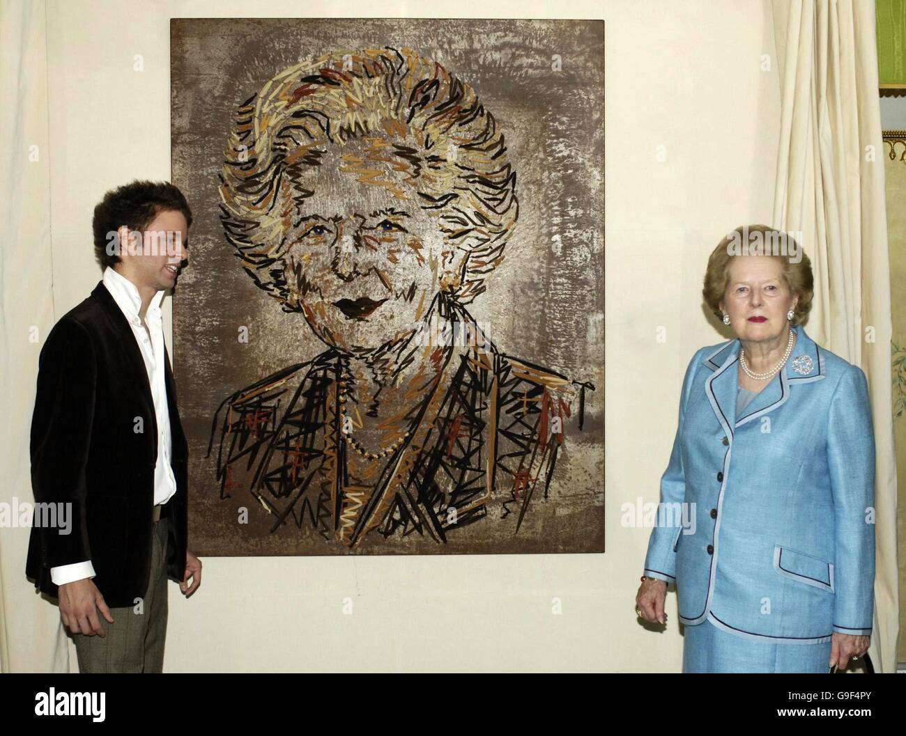 Unveils a portrait of herself hi-res stock photography and images - Alamy