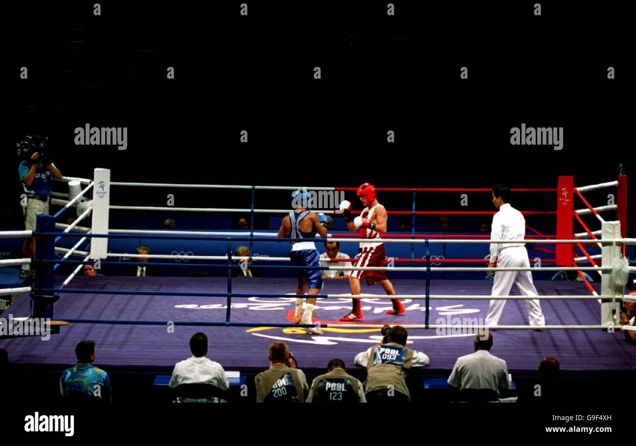 Sydney 2000 olympic games boxing 51kg first round hi-res stock ...