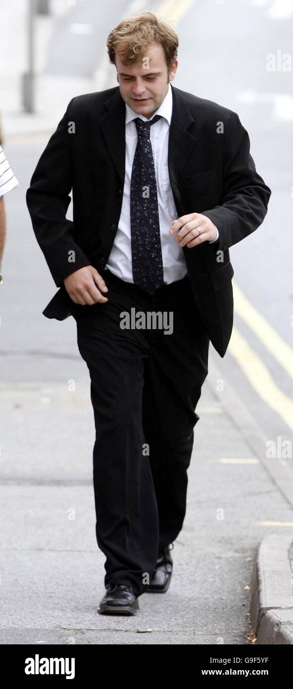 Simon gregson coronation street actor hi-res stock photography and ...