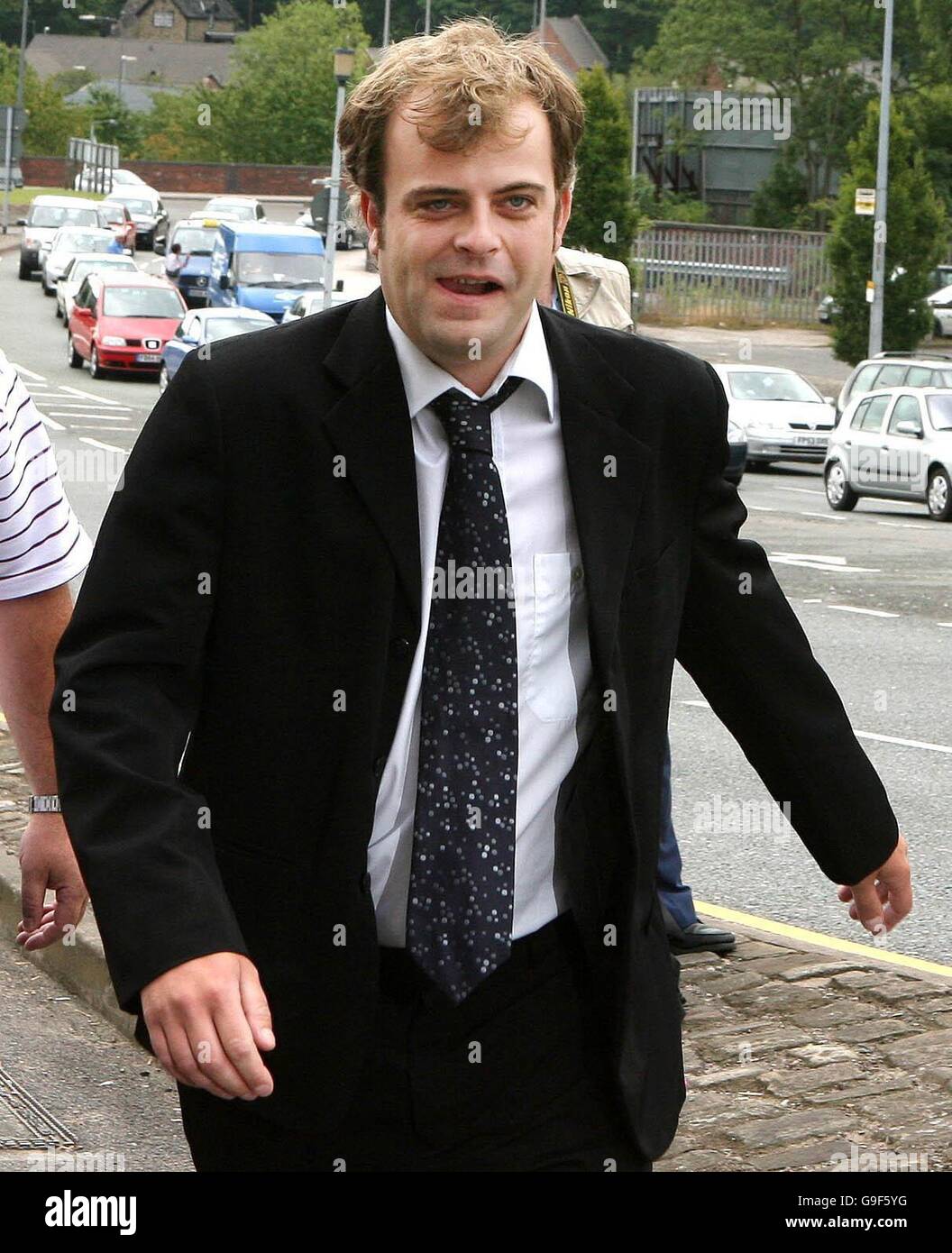 Coronation Street Simon Gregson actor on drink-driving charge Stock ...