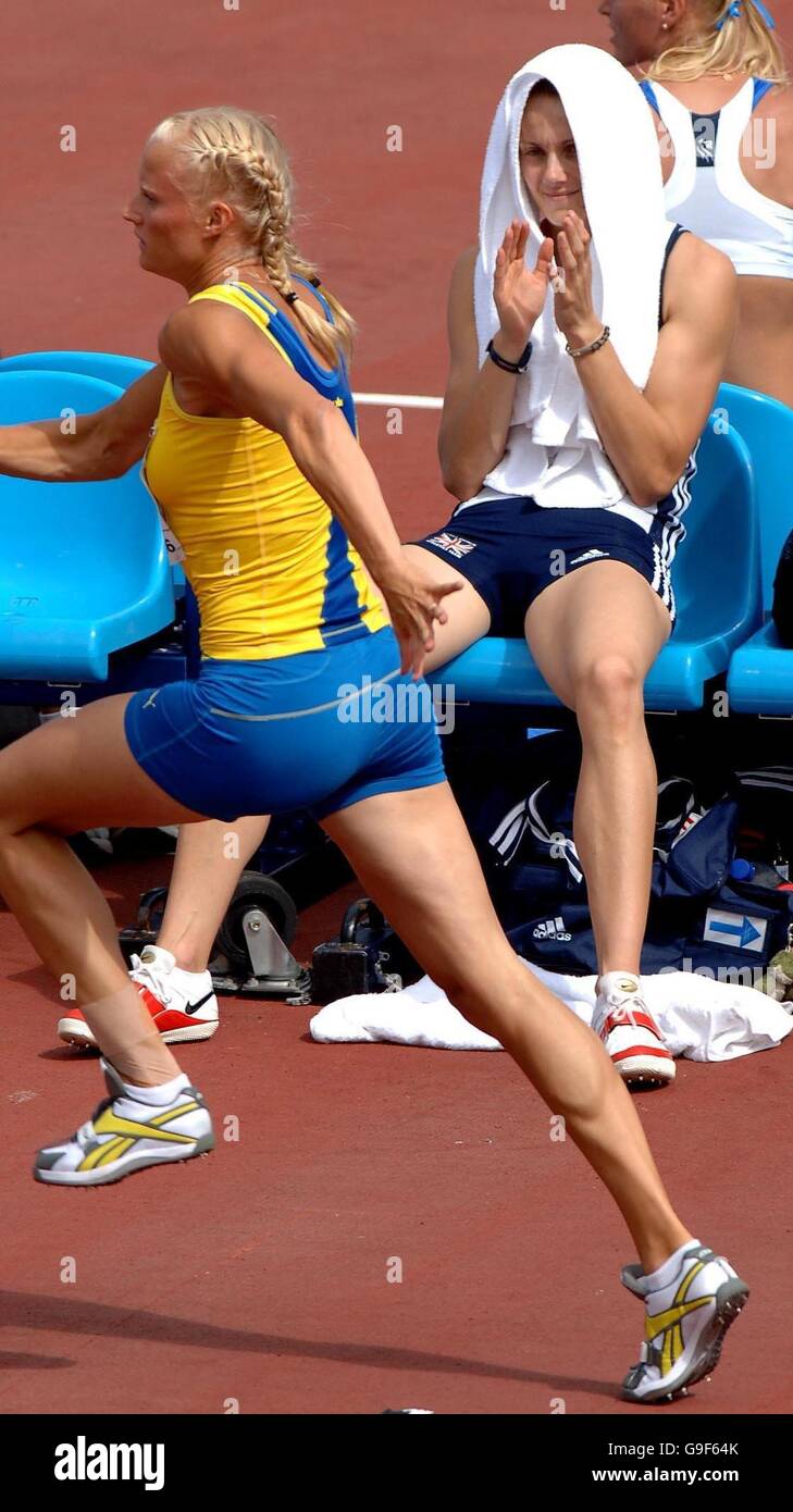 Sweden high jump womens hi-res stock photography and images - Alamy