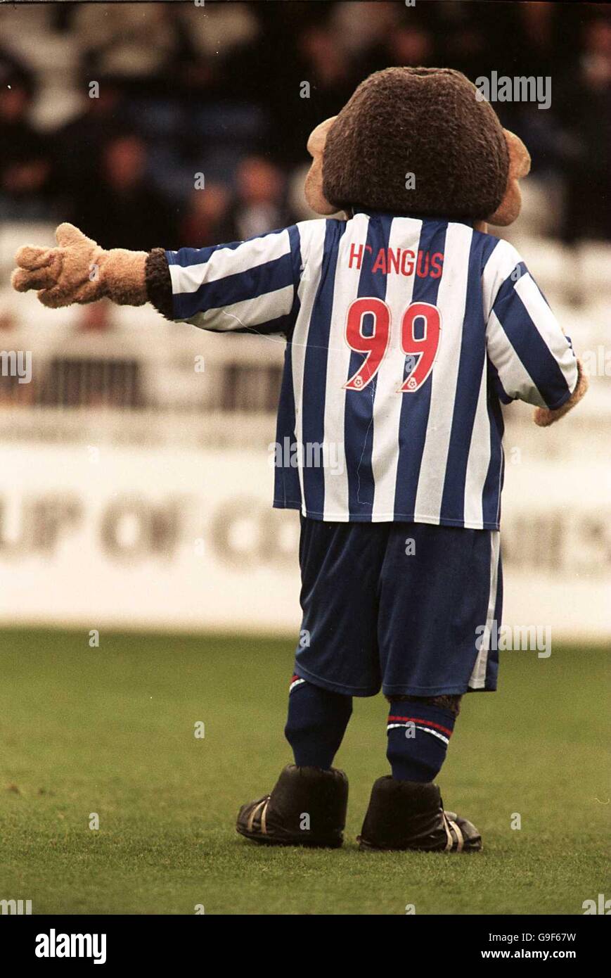 Hartlepool united hangus the mascot hi-res stock photography and images ...