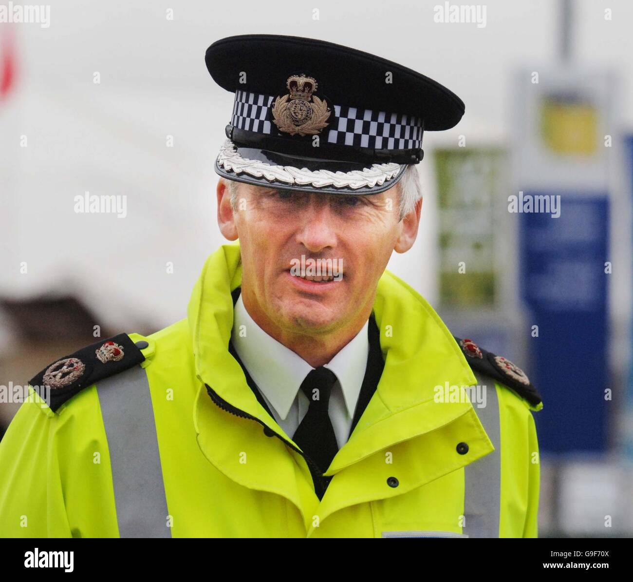 North Wales Police Chief becomes druid Stock Photo - Alamy