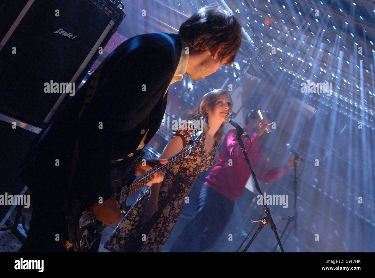 The band Peter Bjorn and John performs during the Transmission with T ...