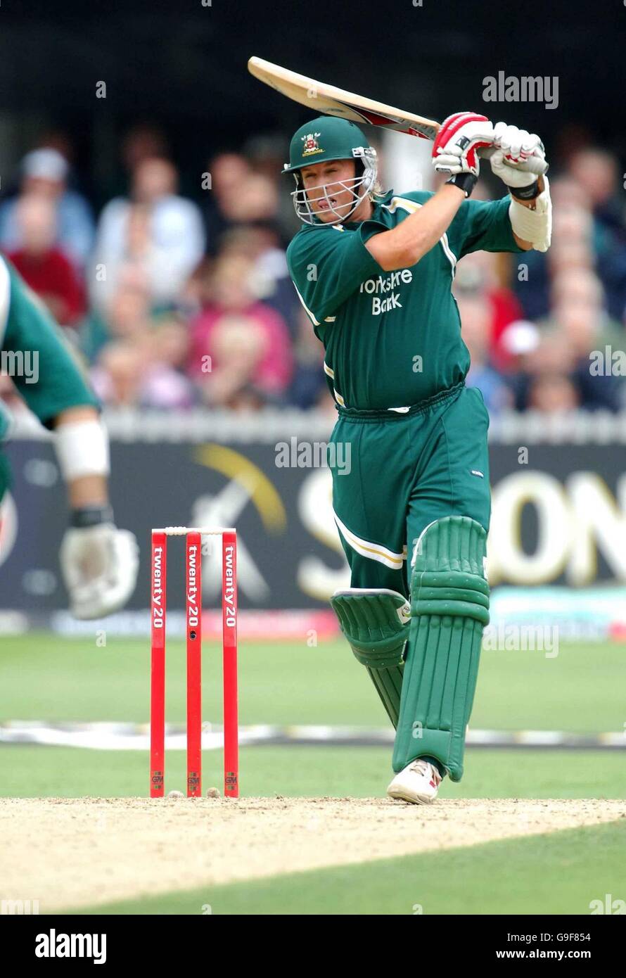 Nottinghamshires mark ealham in action hi-res stock photography and ...