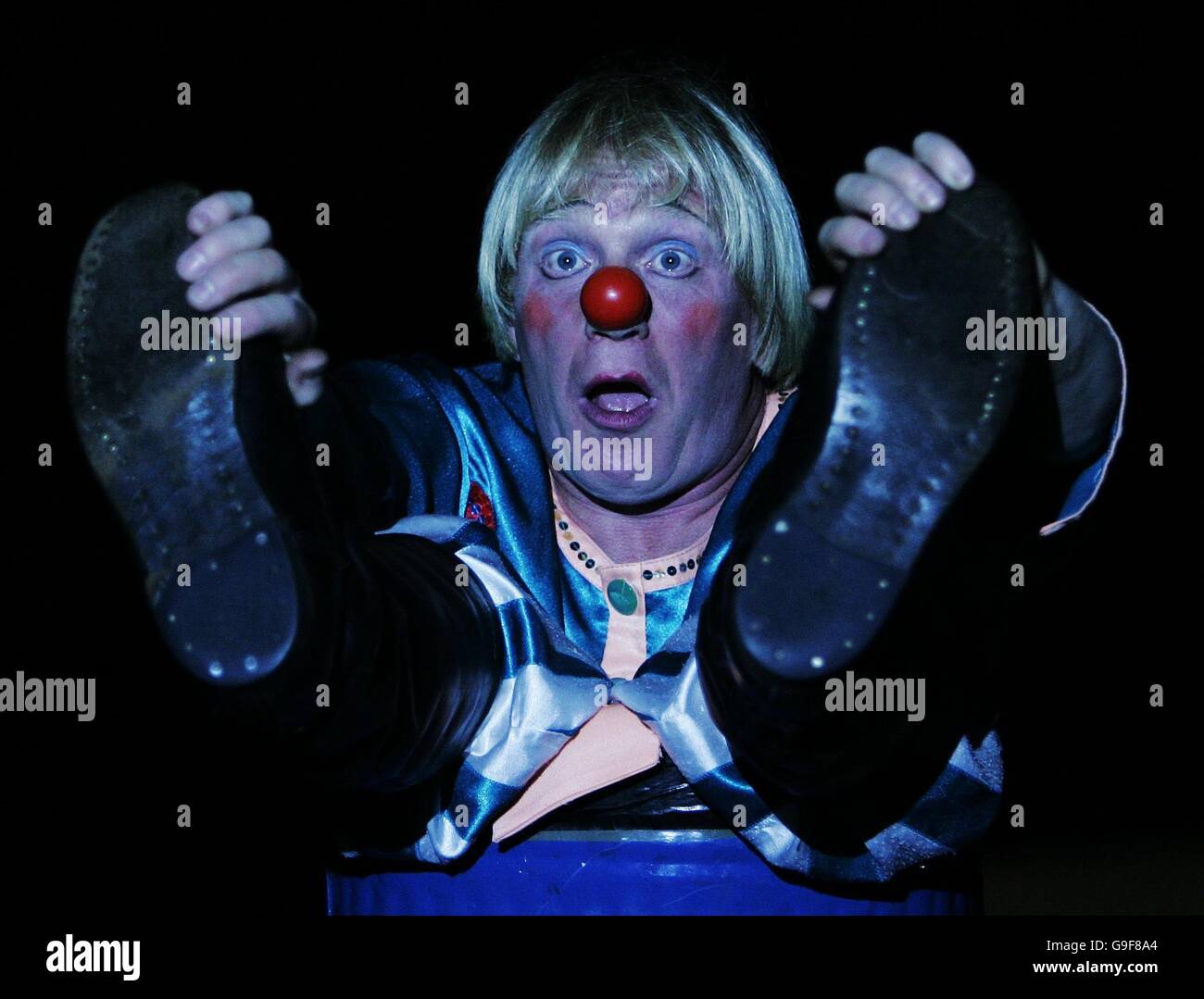 Moscow circus clown hi-res stock photography and images - Alamy
