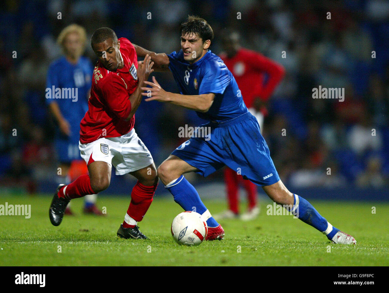 Football football group 8 action general view hi-res stock photography ...