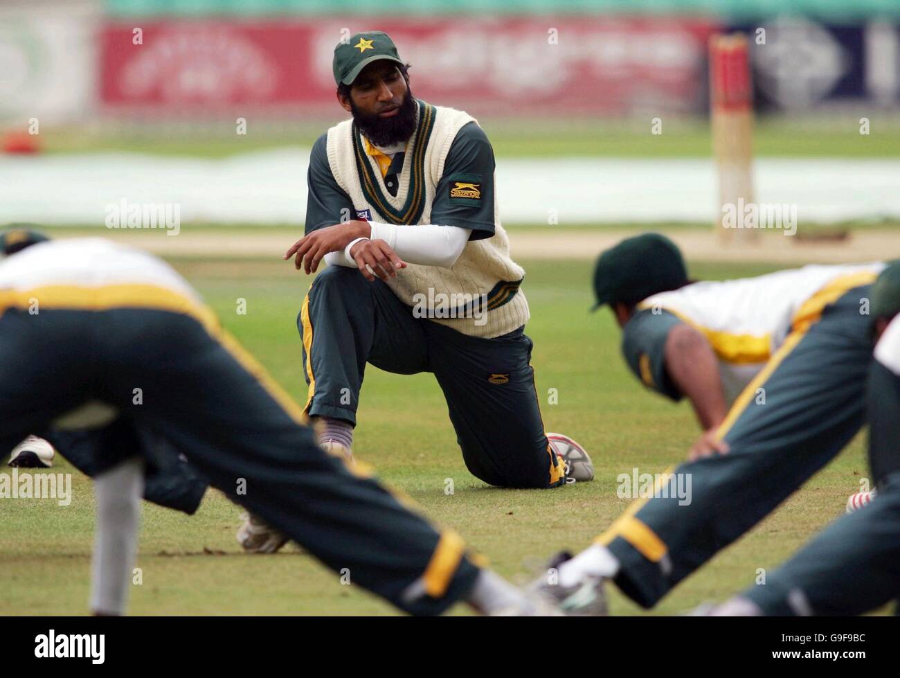 CRICKET - Pakistan nets session - London Stock Photo - Alamy