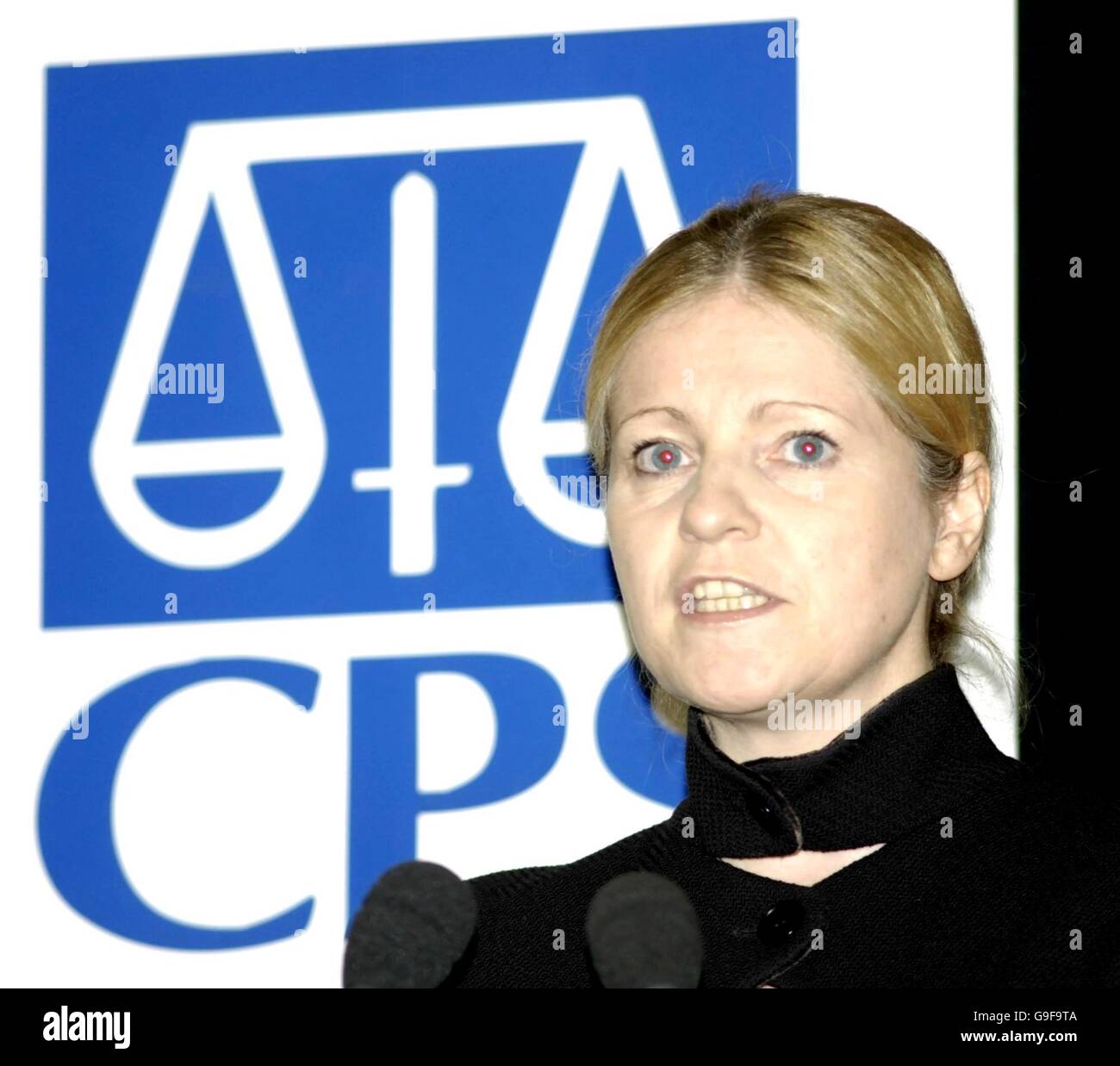 Susan Hemmings of the Crown Prosecution Service addresses a press ...