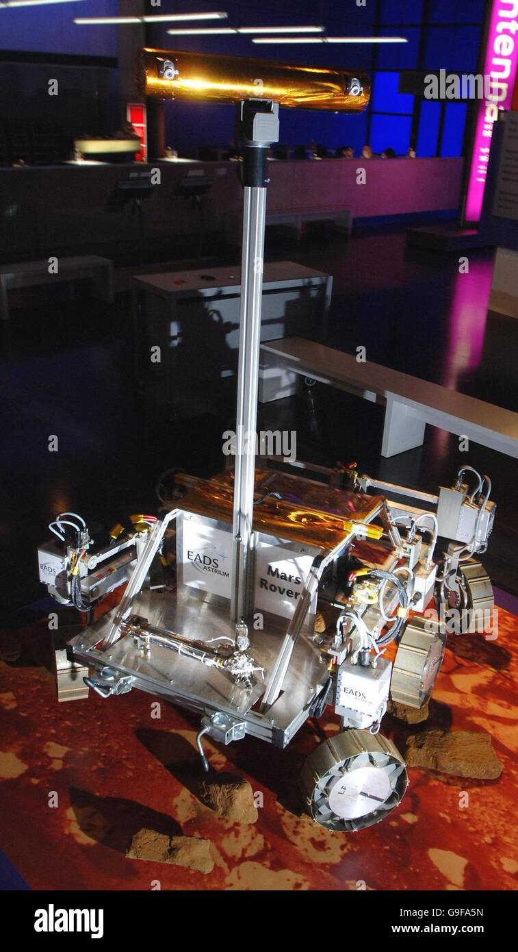 Mars mission robot prototype revealed Stock Photo - Alamy