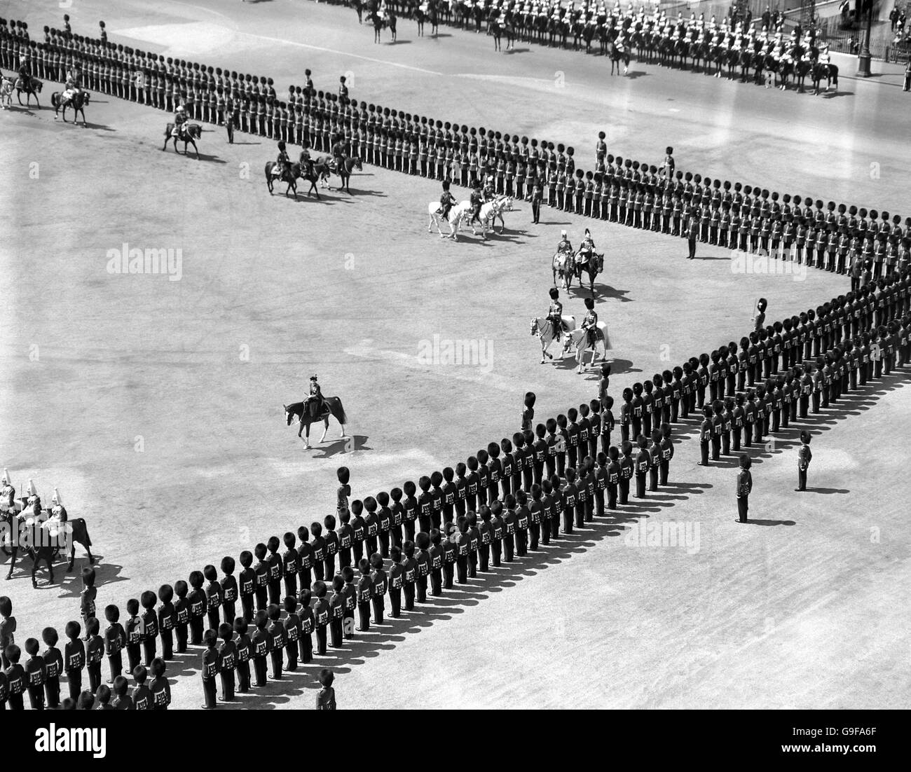 Trooping the Colour Stock Photo - Alamy