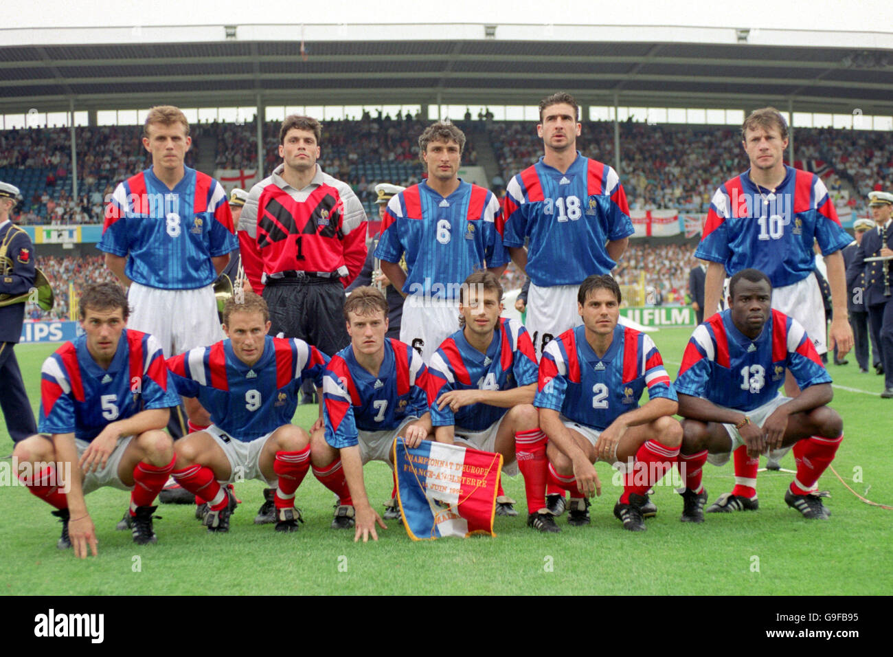 Soccer - Euro 92 Sweden - Group 1 - England v France - Malmo Stadion ...