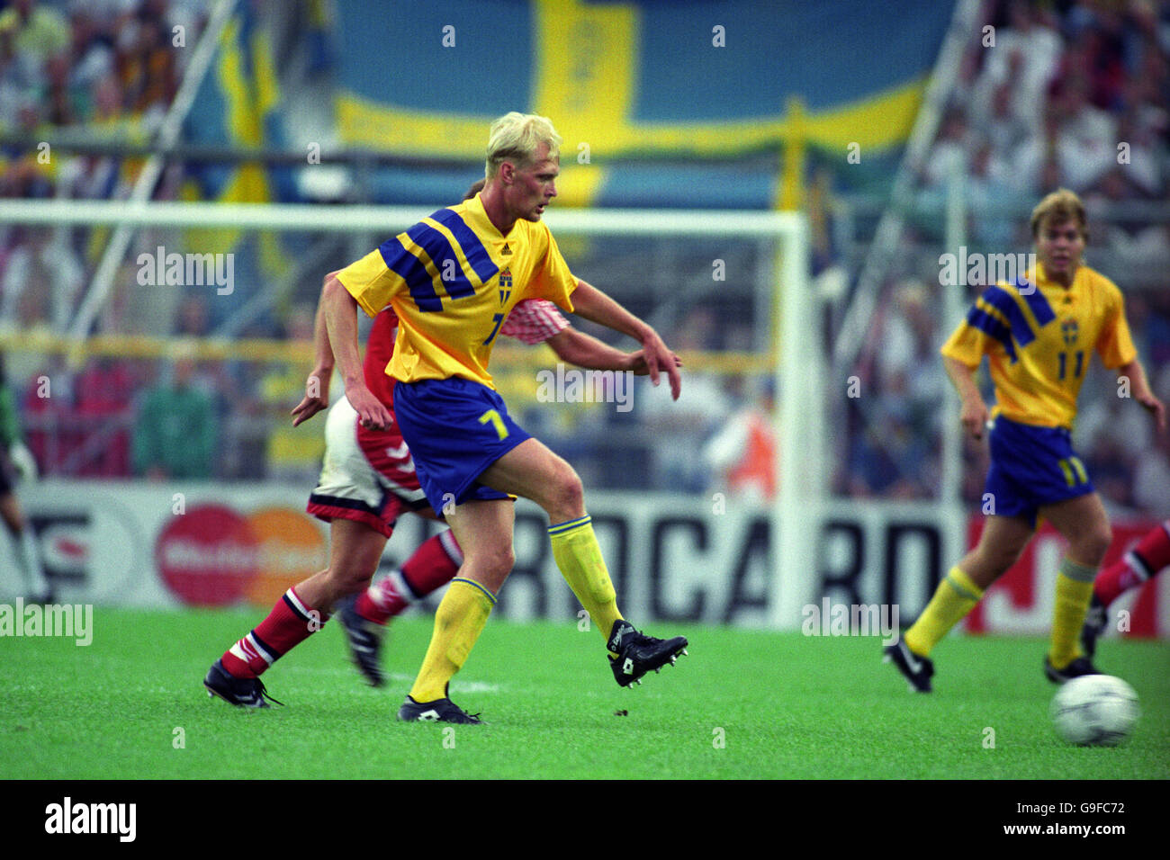 Soccer - European Championships - Sweden v Denmark. Sweden's Klas ...