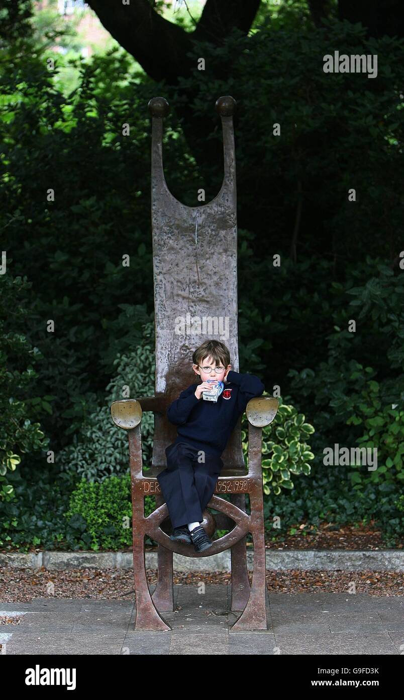 Ireland launches school milk scheme hi-res stock photography and images ...