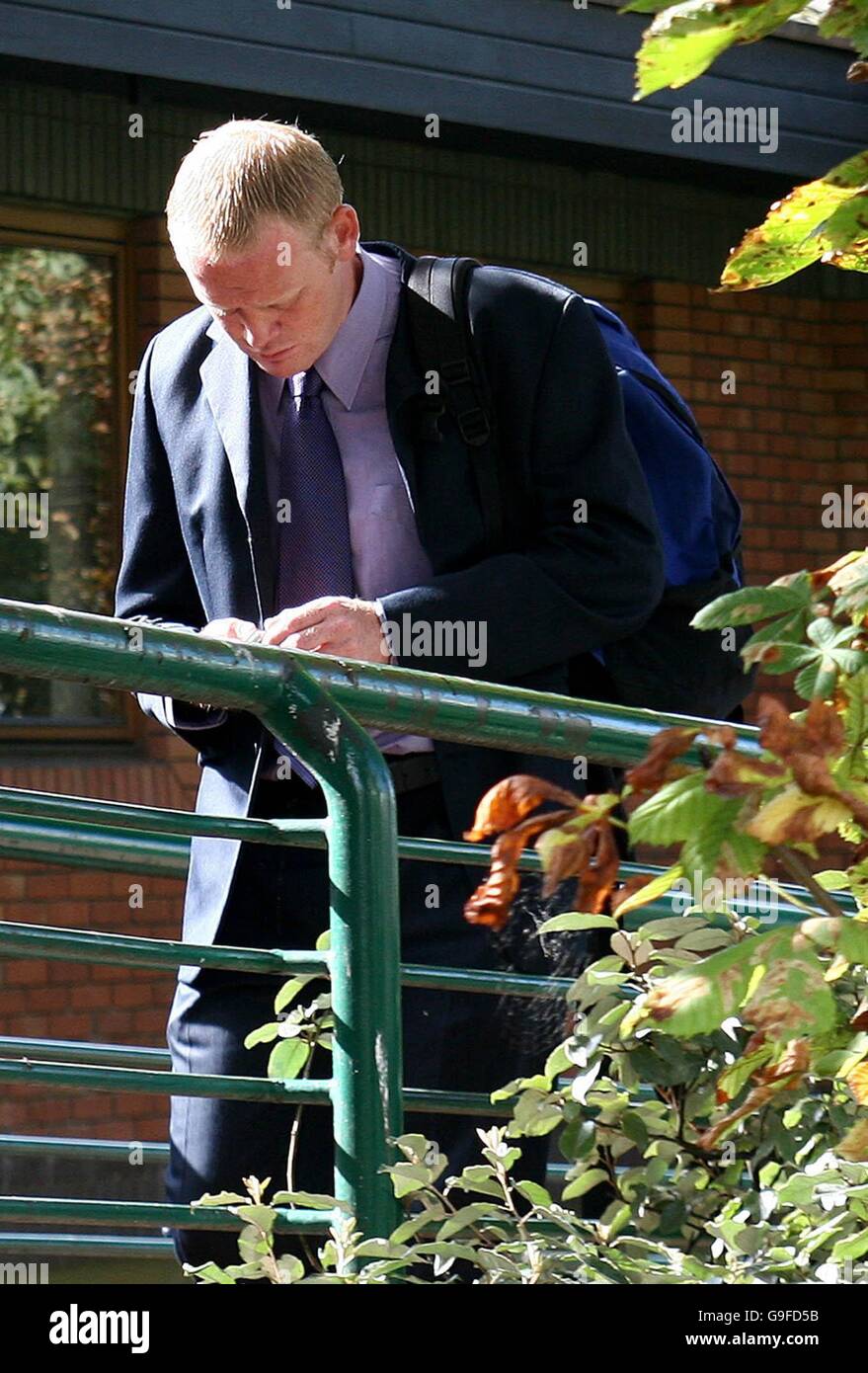 Pc Steve Trendell sentenced Stock Photo - Alamy