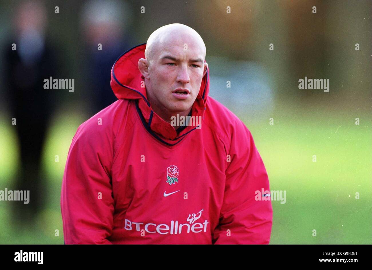 Rugby Union - England Rugby Training Stock Photo - Alamy