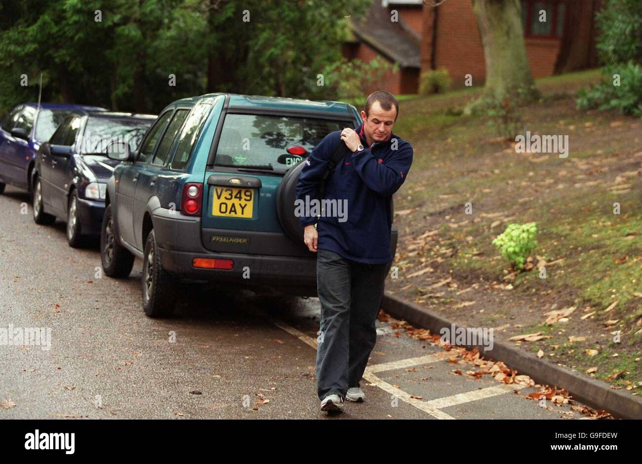 Rugby Union - England Rugby Training Stock Photo - Alamy
