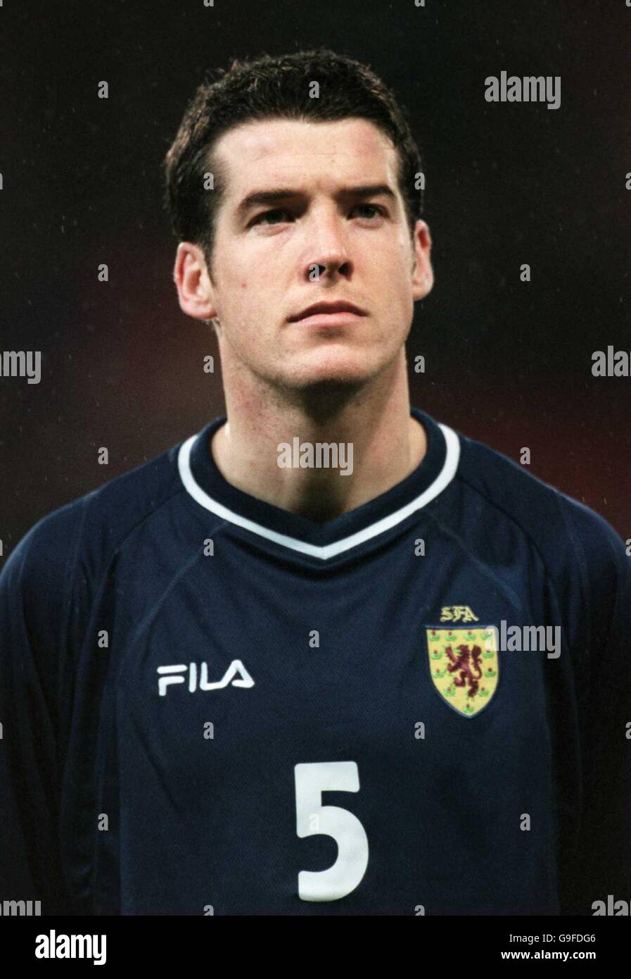 Soccer - Friendly - Scotland v Australia. Brian O'Neil, Scotland Stock ...