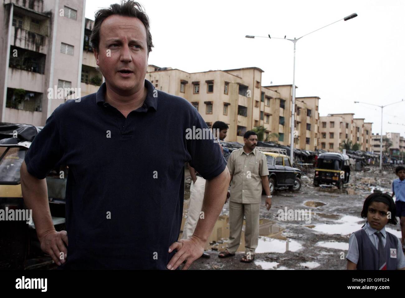 David Cameron on India visit Stock Photo - Alamy
