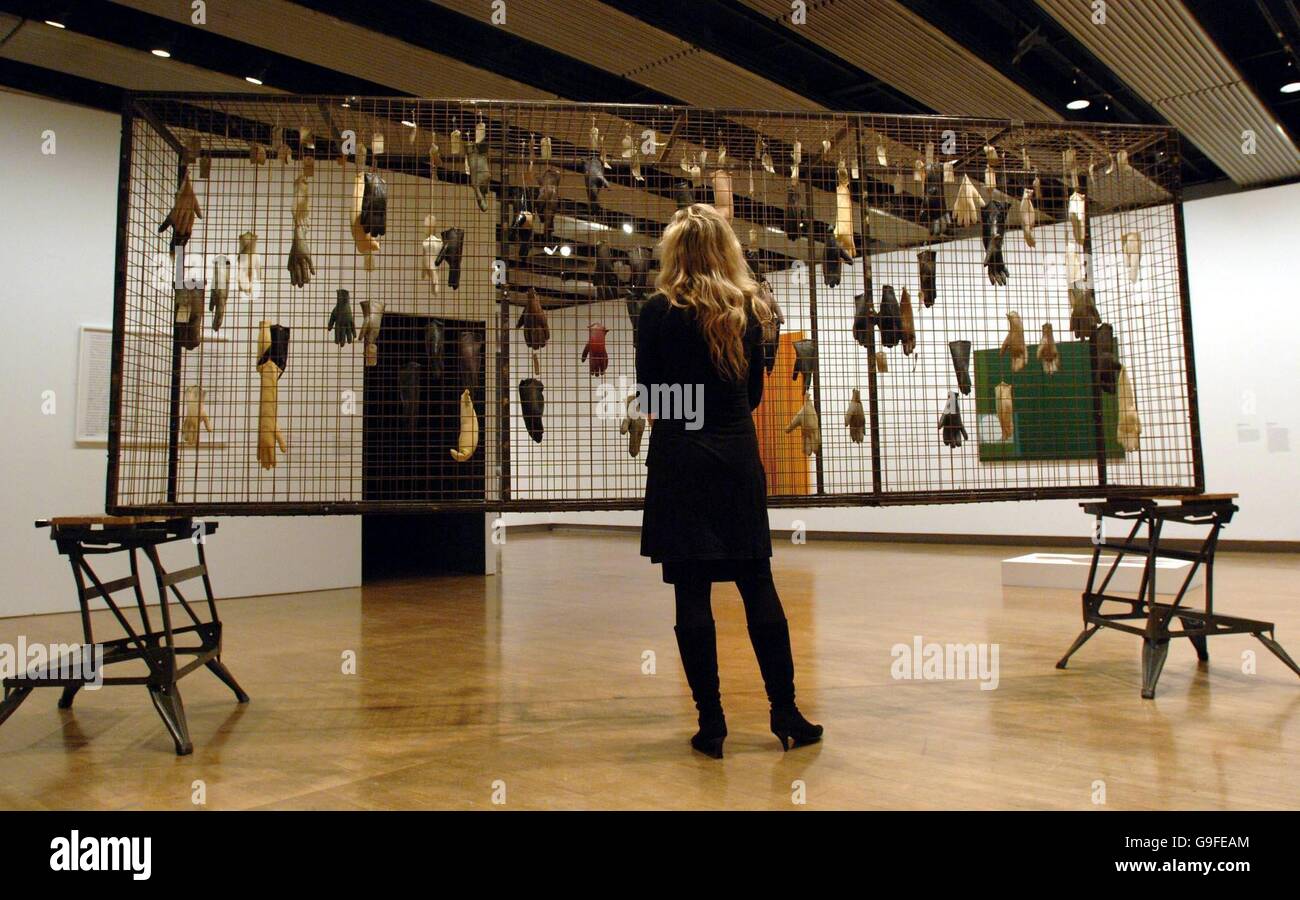 Lucy Simmonds looking at "1=66,666 (March 1983-Georgiana Collection VI ...