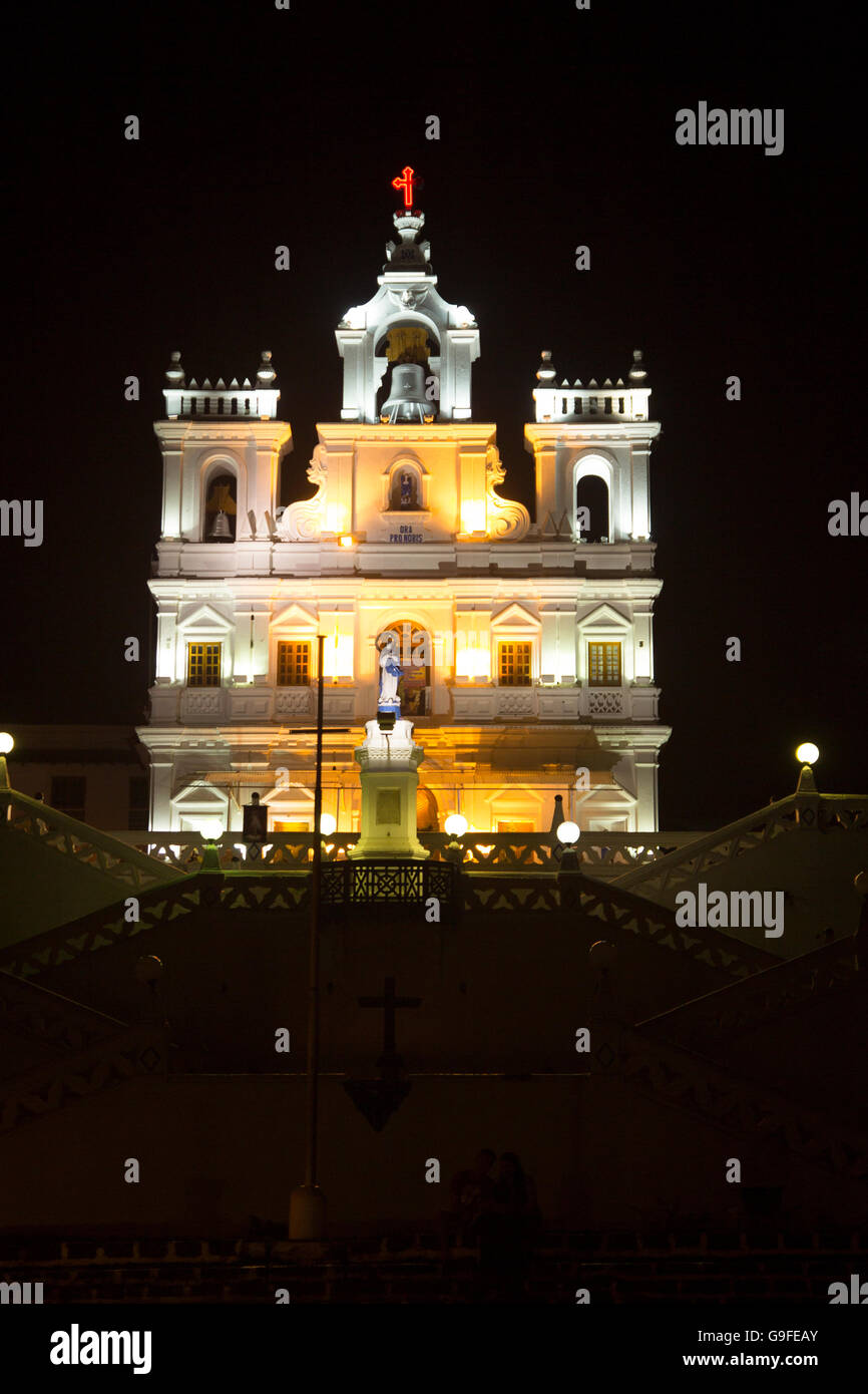 Our Lady of the Immaculate Conception Church is located in Panjim, Goa ...