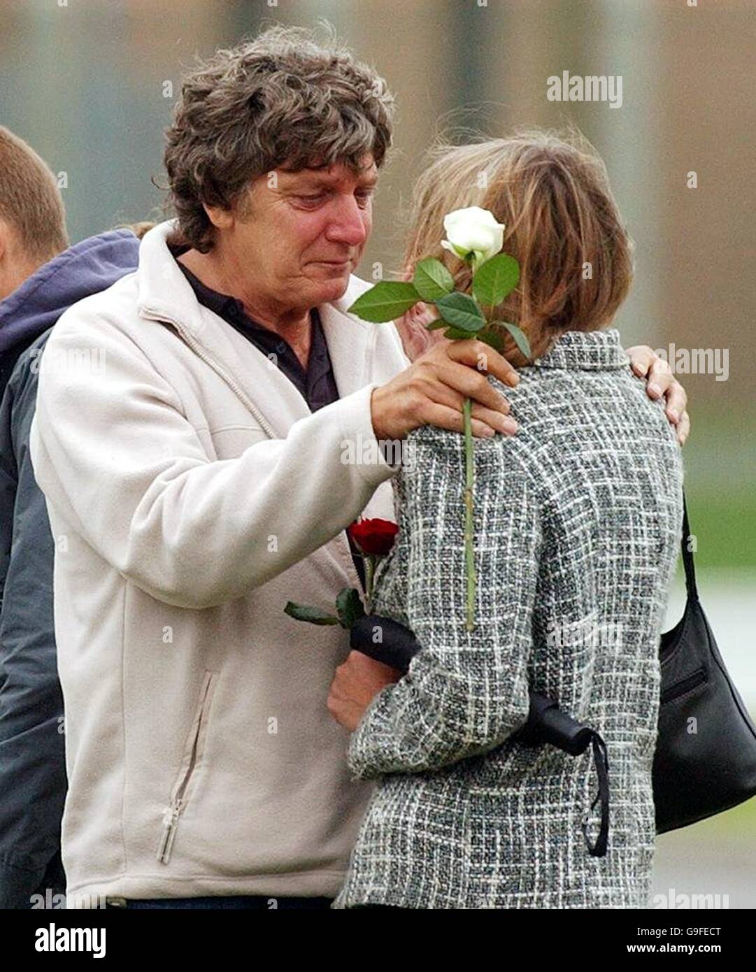 Graham Knight (left), father of Sergeant Ben Knight who died when a ...