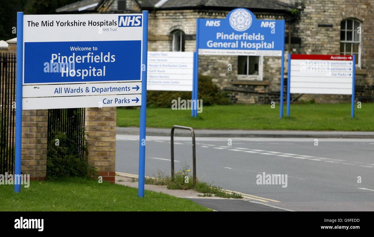 Pinderfields hospital, wakefield hi-res stock photography and images ...