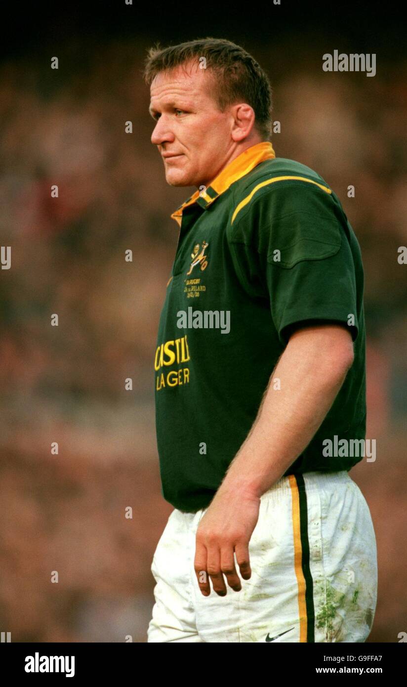 Rugby Union - Friendly - Ireland v South Africa. Andre Venter, South ...