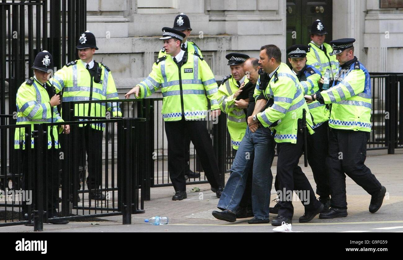 Stop The War Demo in central London Stock Photo - Alamy