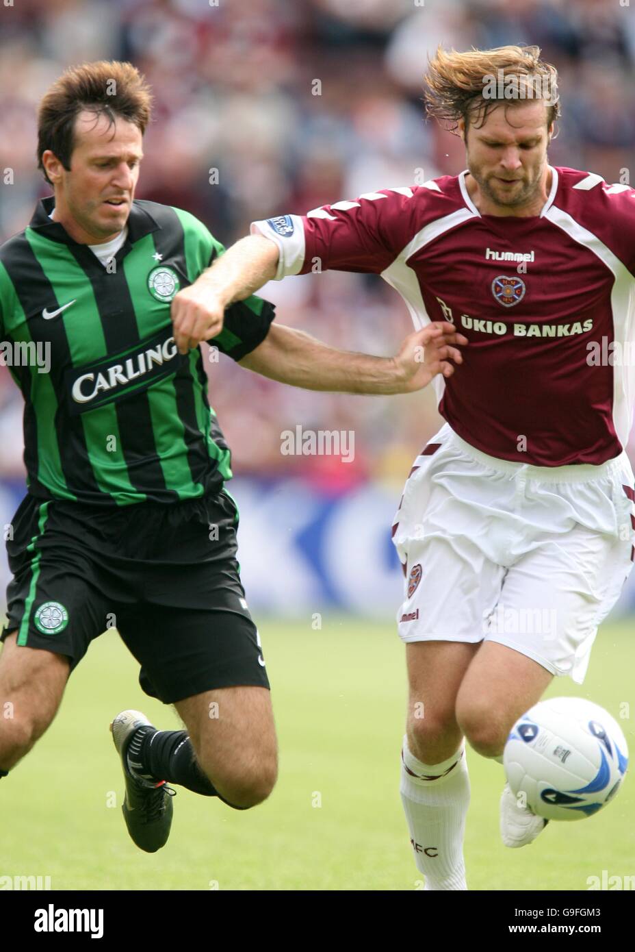 Soccer -Bank of Scotland Premier League- Heart of Midlothian v Celtic ...