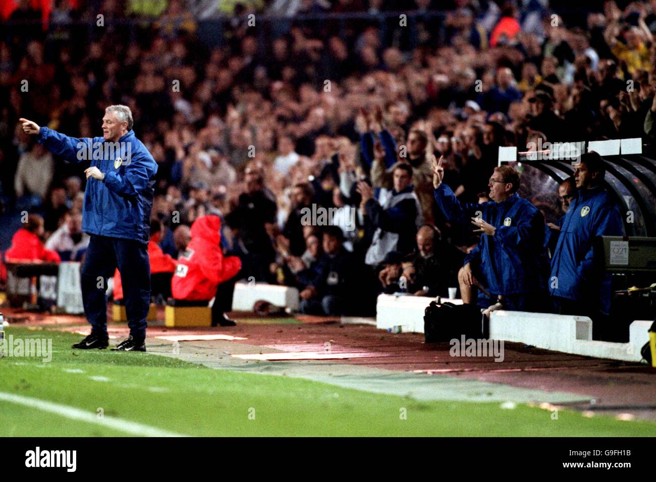 David o'leary leeds champions league hi-res stock photography and ...