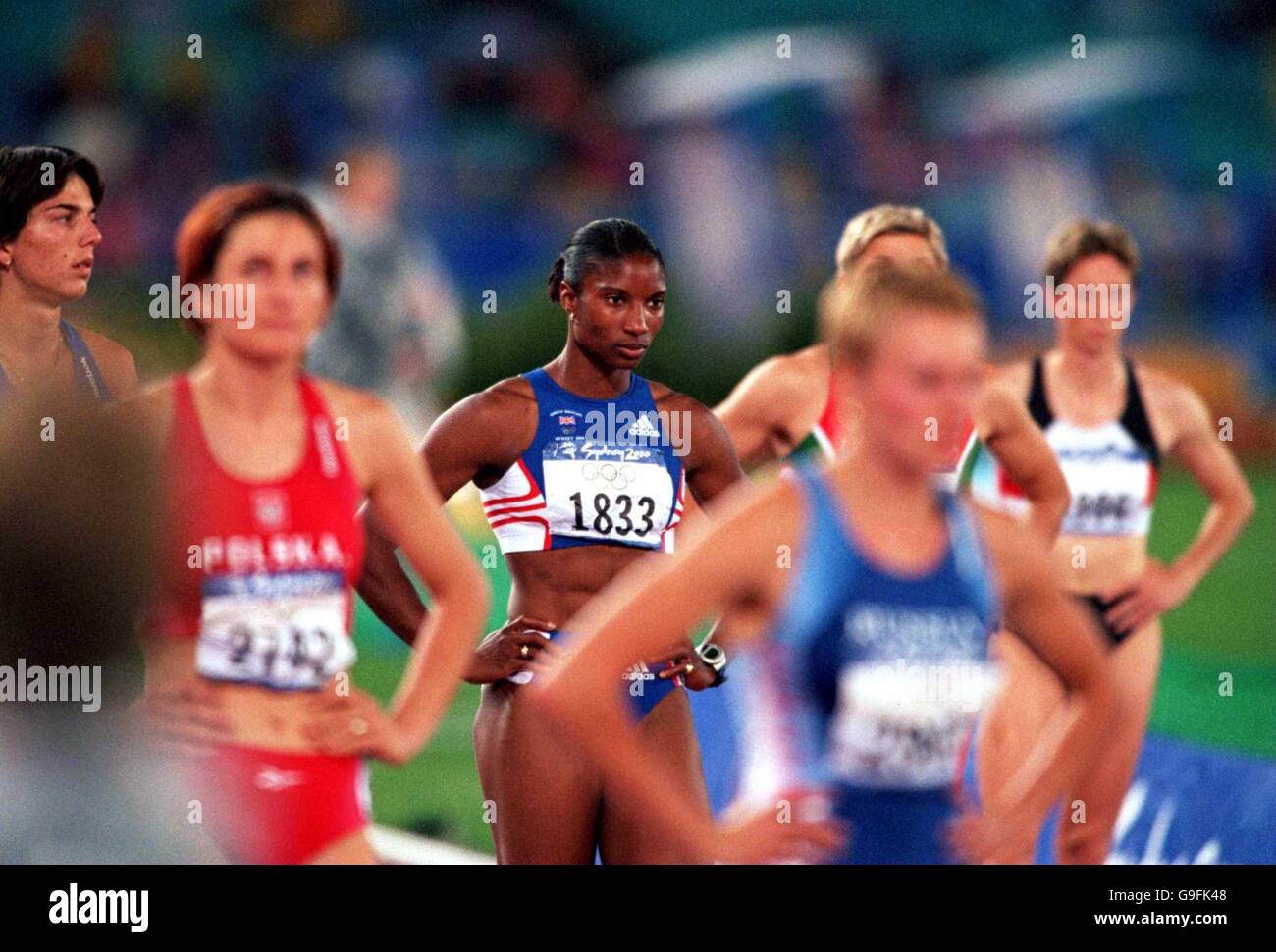 Sydney 2000 Olympic Games - Athletics - Heptathlon - 800m Stock Photo ...