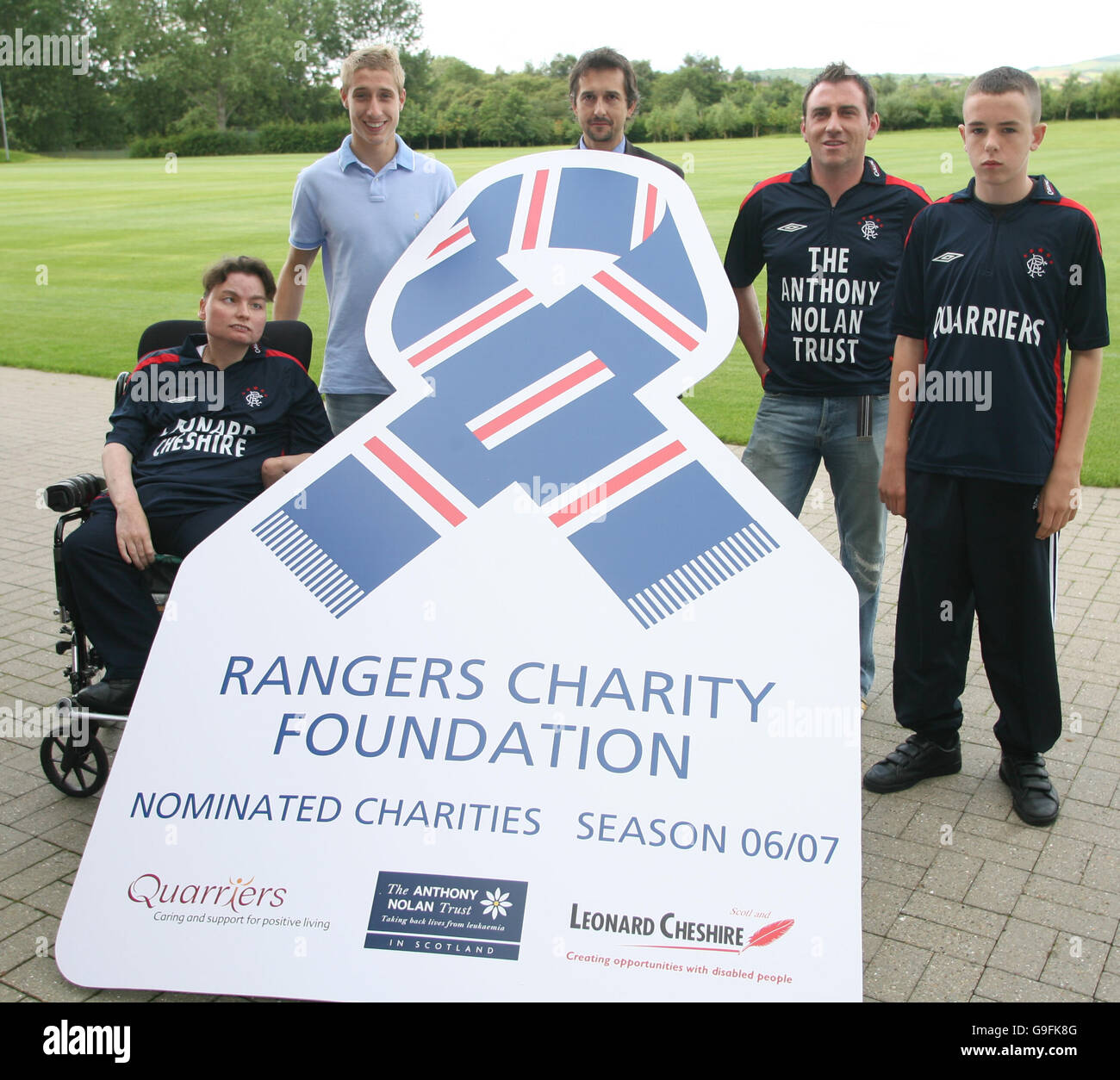 Rangers charity foundation hi-res stock photography and images - Alamy