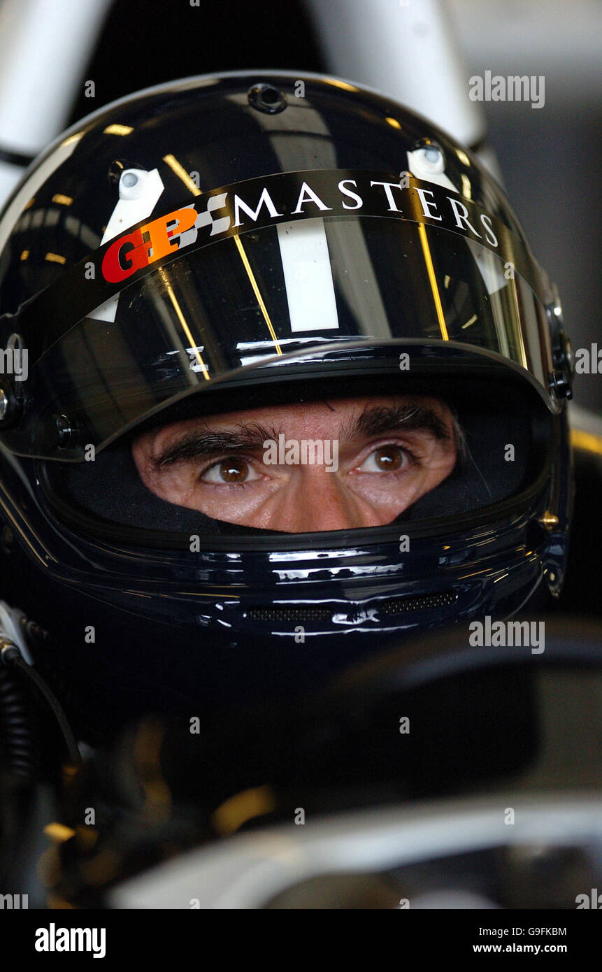 Motor Sport - The GP Masters of Great Britain - Silverstone Stock Photo ...