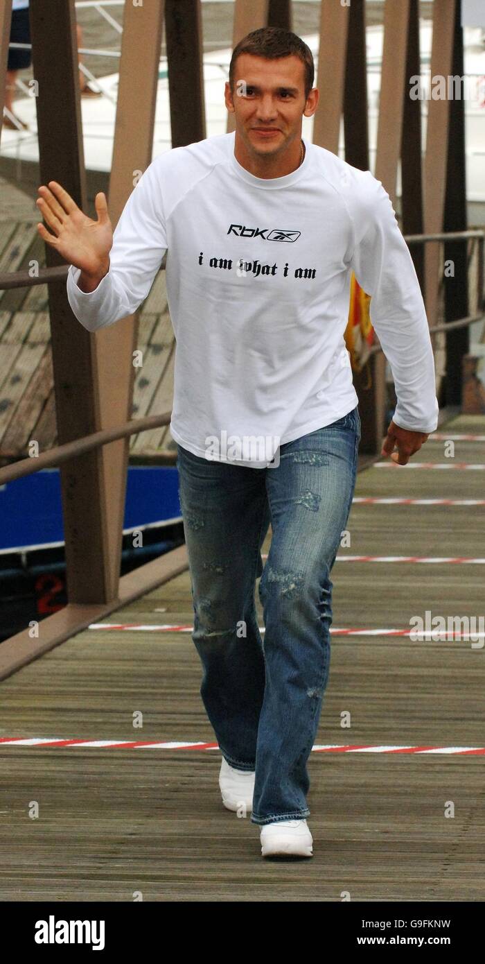 Andriy shevchenko arrives hi-res stock photography and images - Alamy