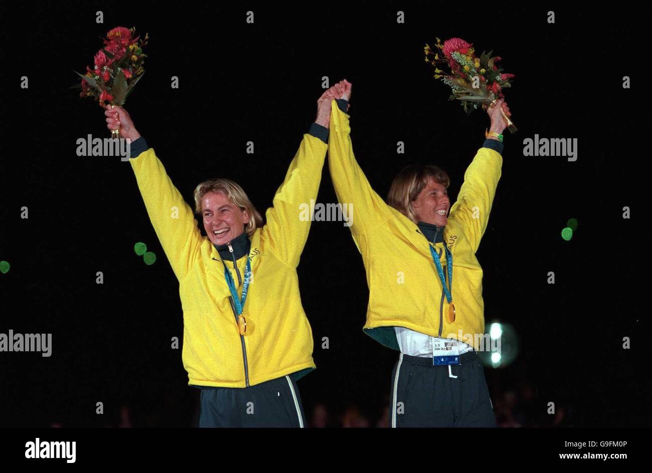The Australian Women's 470 crew of Belinda Stowell and Jenny Armstrong ...