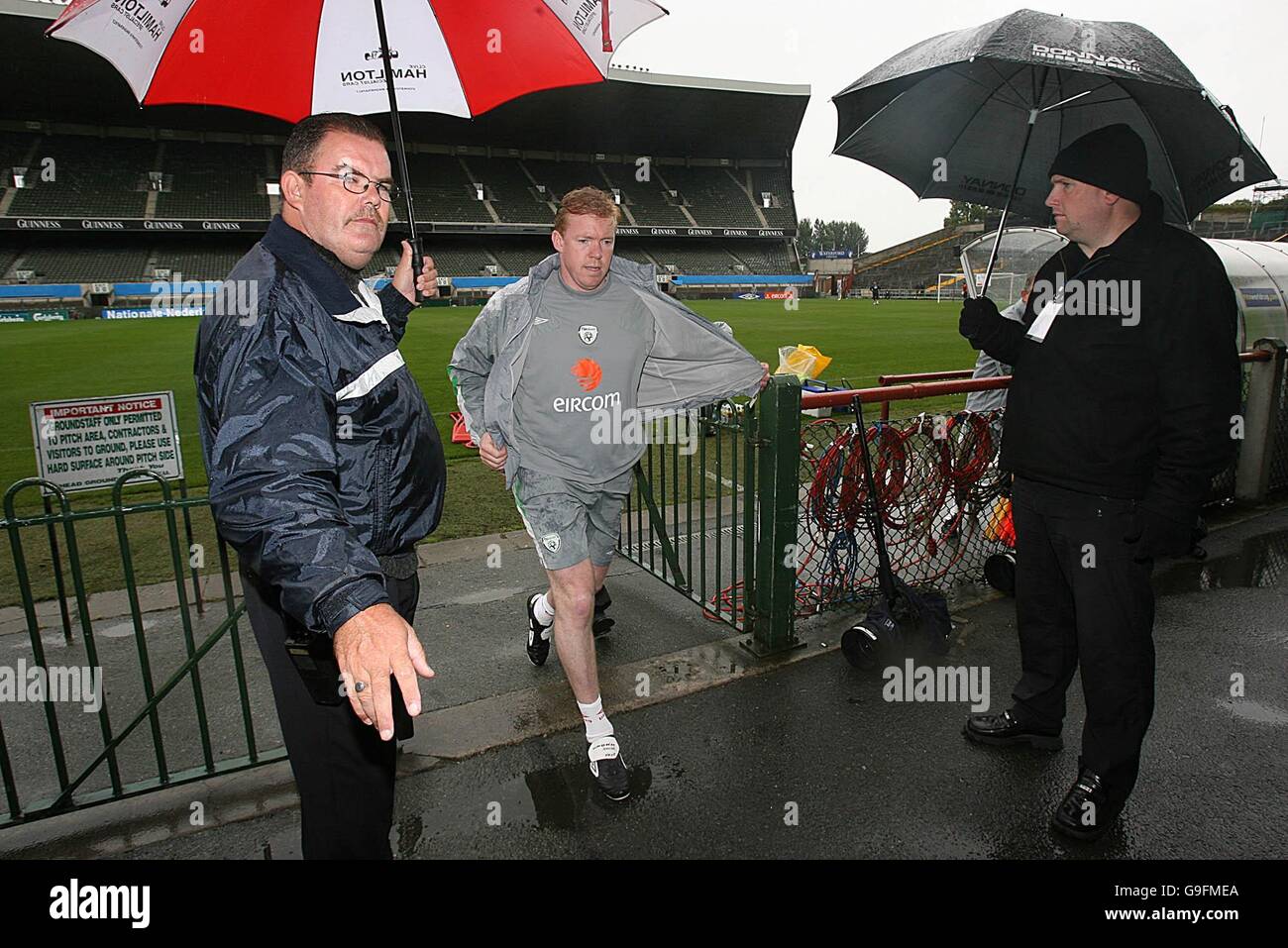 SOCCER - Republic of Ireland training session - Lansdowne Road Stock ...