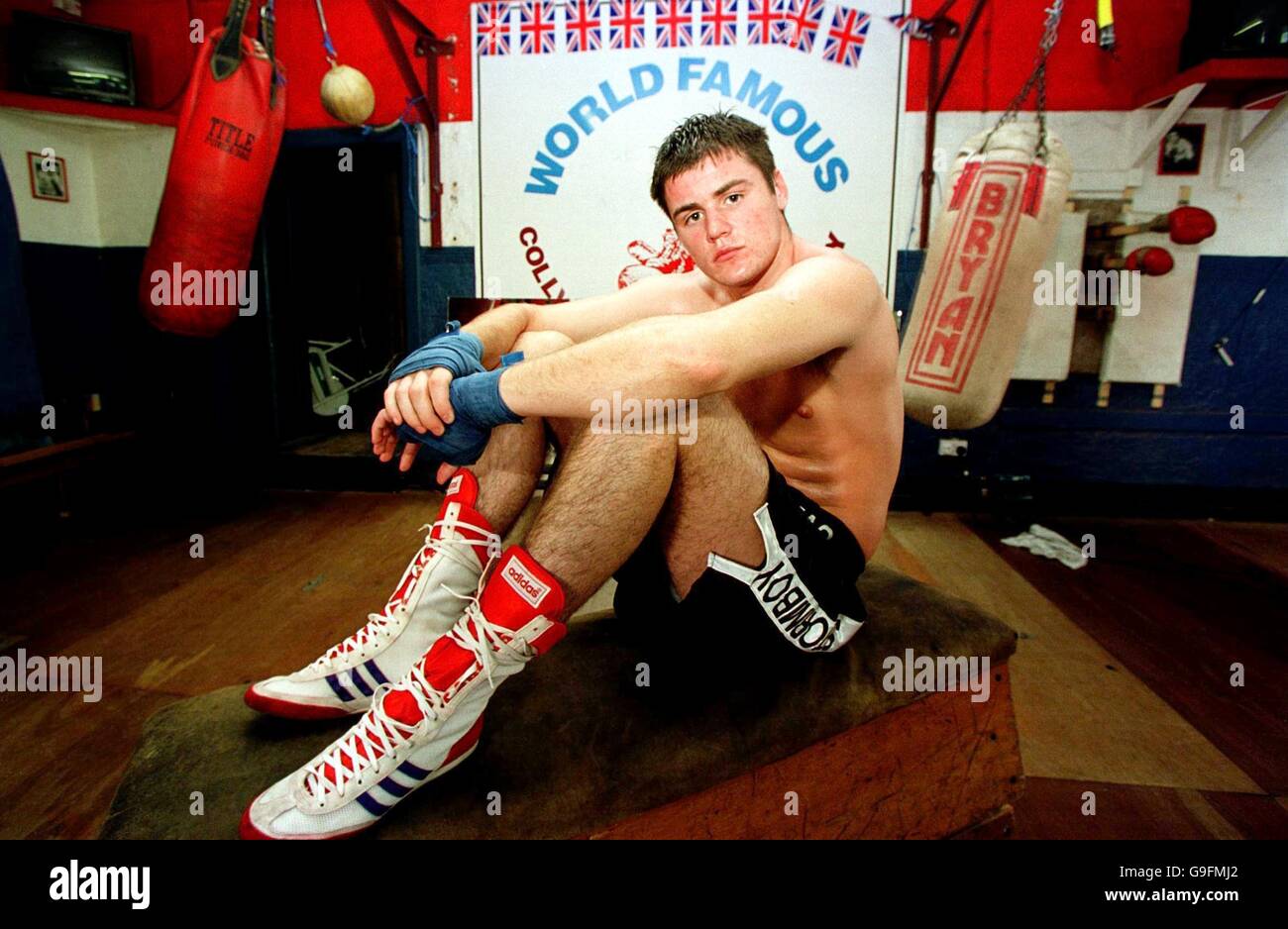 Boxing - Portraits. Tommy McDonagh Stock Photo - Alamy