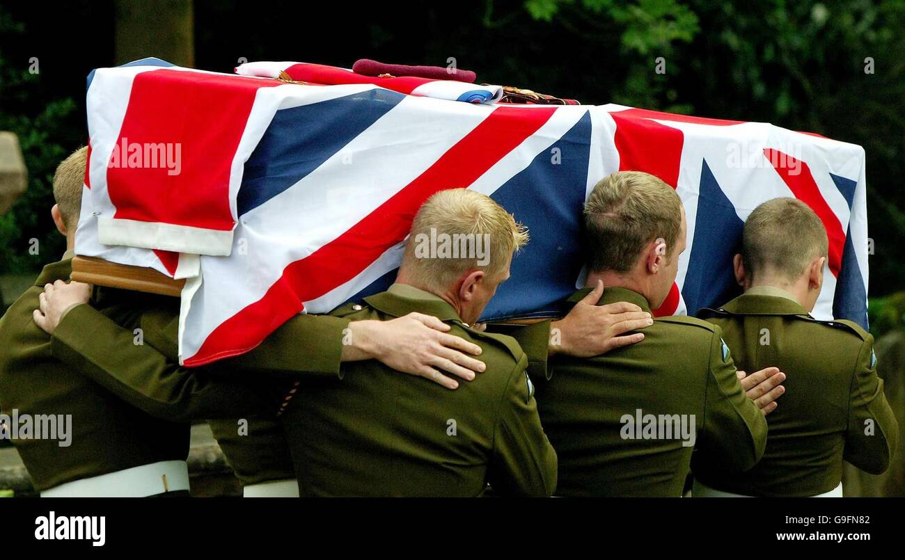 The coffin private andrew cutts hi-res stock photography and images - Alamy