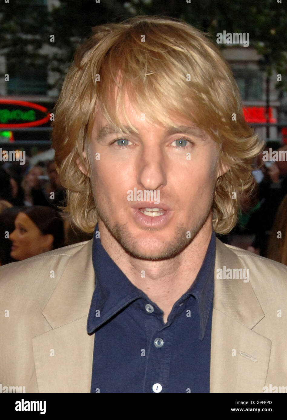 Owen Wilson arriving for the UK Premiere of You, Me & Dupree, at the ...