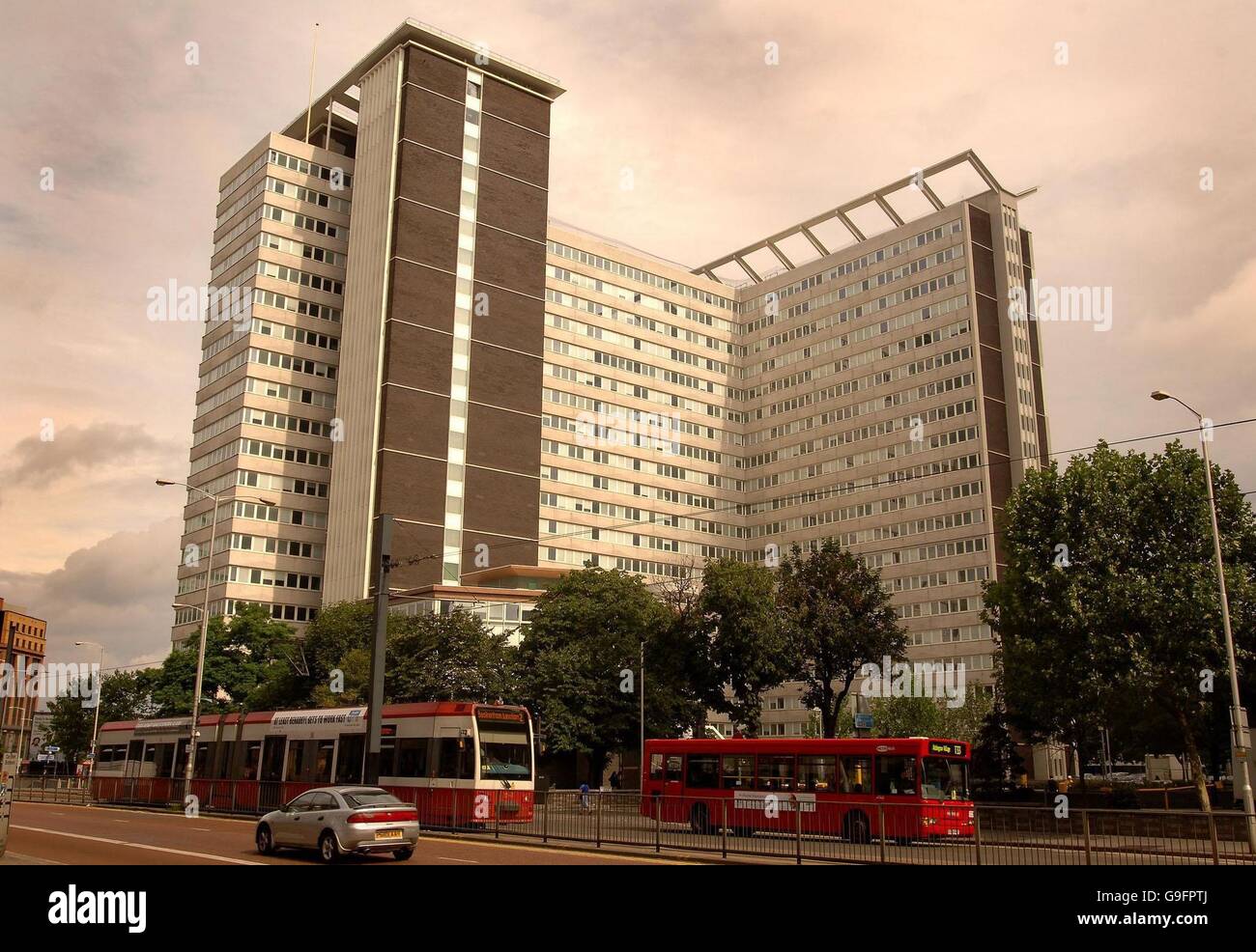 The exterior of Lunar House in Croydon, Surrey, that houses the ...