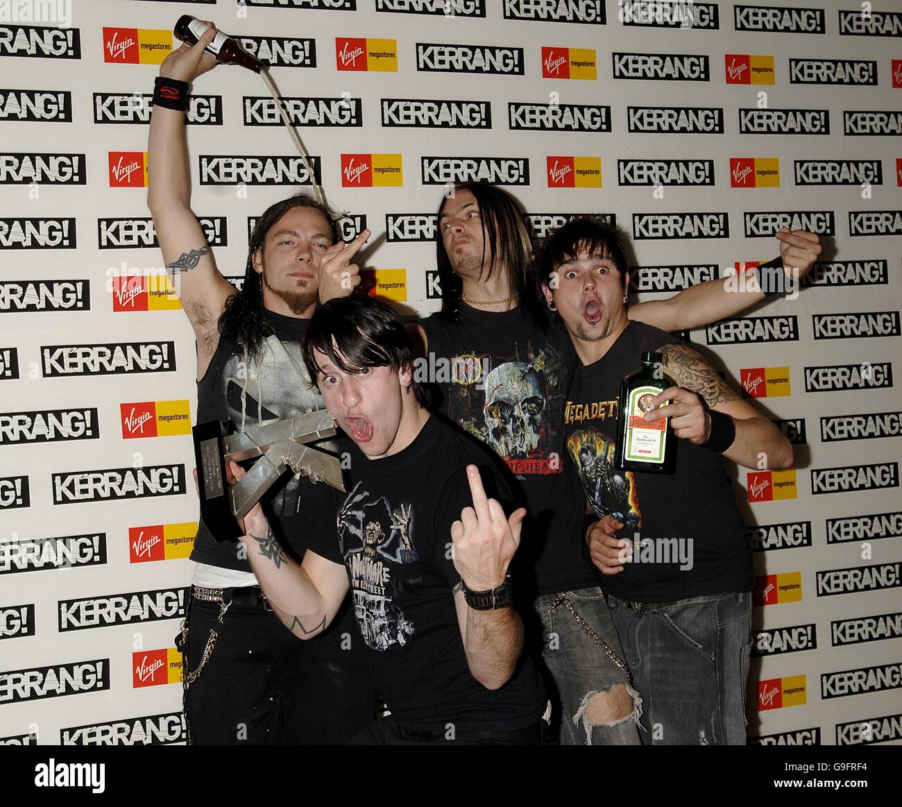 Kerrang Awards 2006 - The Brewery Stock Photo - Alamy