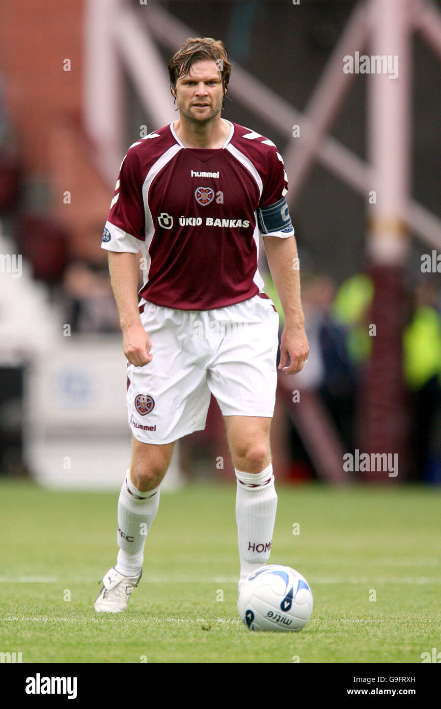 Heart of midlothians stephen pressley hi-res stock photography and ...