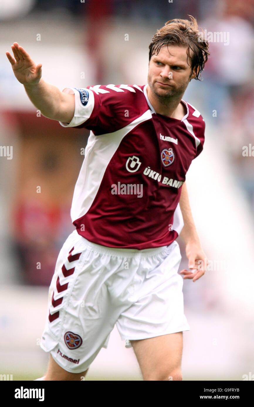 Heart of midlothians stephen pressley hi-res stock photography and ...